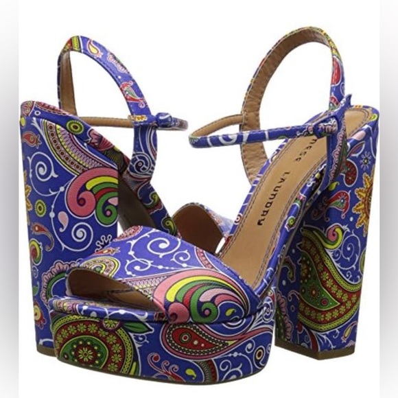 Chinese Laundry | Shoes | Chinese Laundry Womens Abie Paisley Platform ...